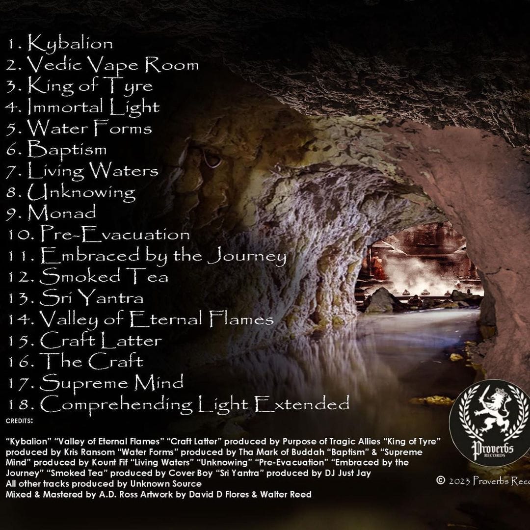 Killah Priest Album "Vedic Vape Room" Releasing August 16th